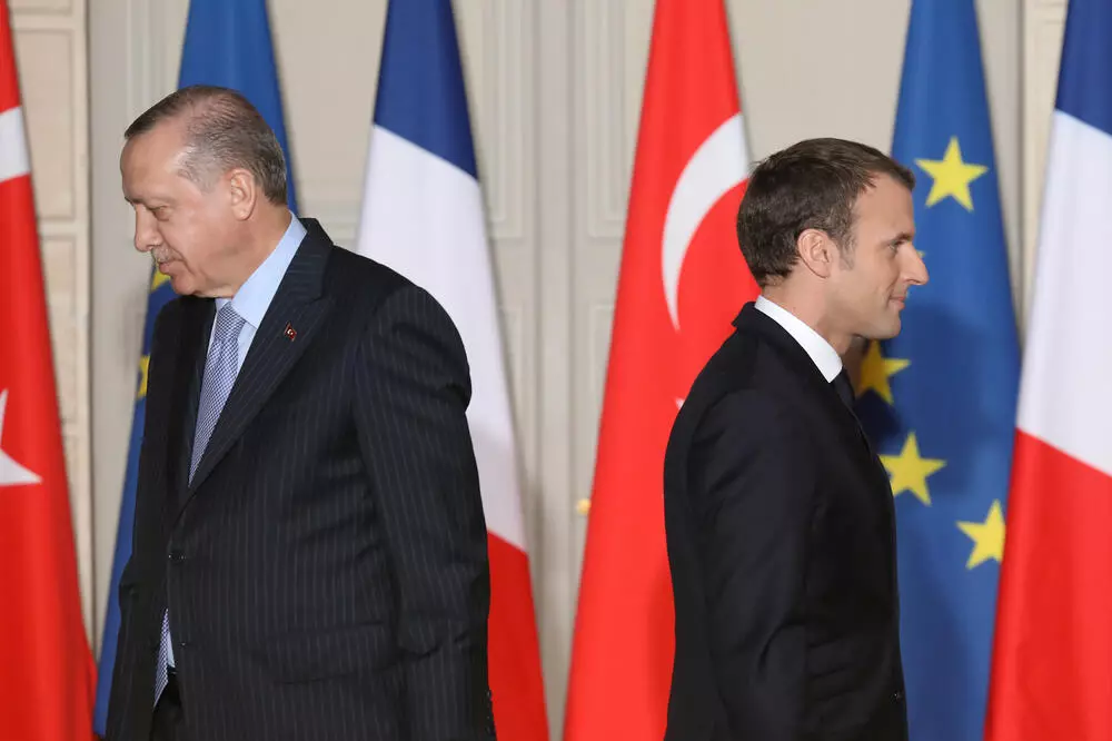 Macron announced Erdogan plans to ruffling the EU