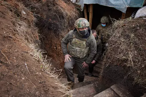 Zelensky ngonfirmasi exacerbation kahanan ing Donbas - Portal / Warta