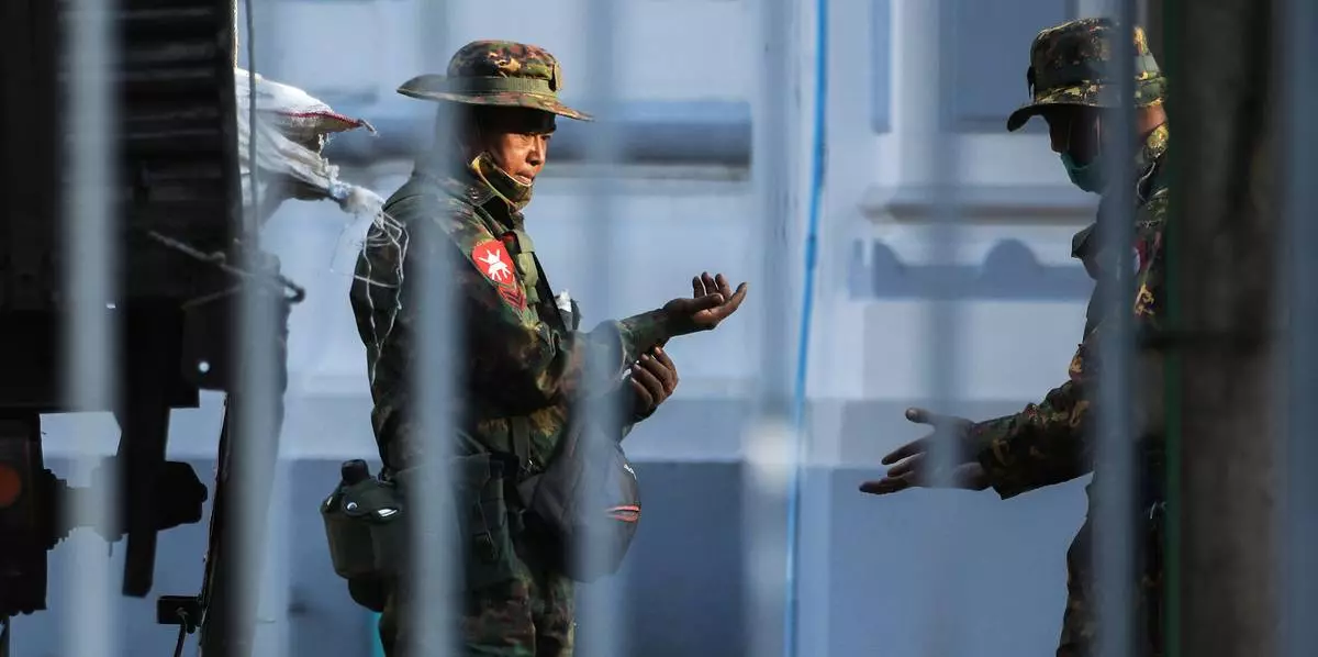 12個國家的一般人員指派的負責人譴責軍事緬甸的行為