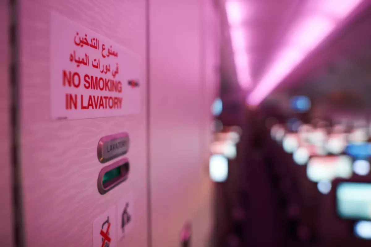 Pourquoi dans l'avion ne peut pas fumer s'il y a des cendriers