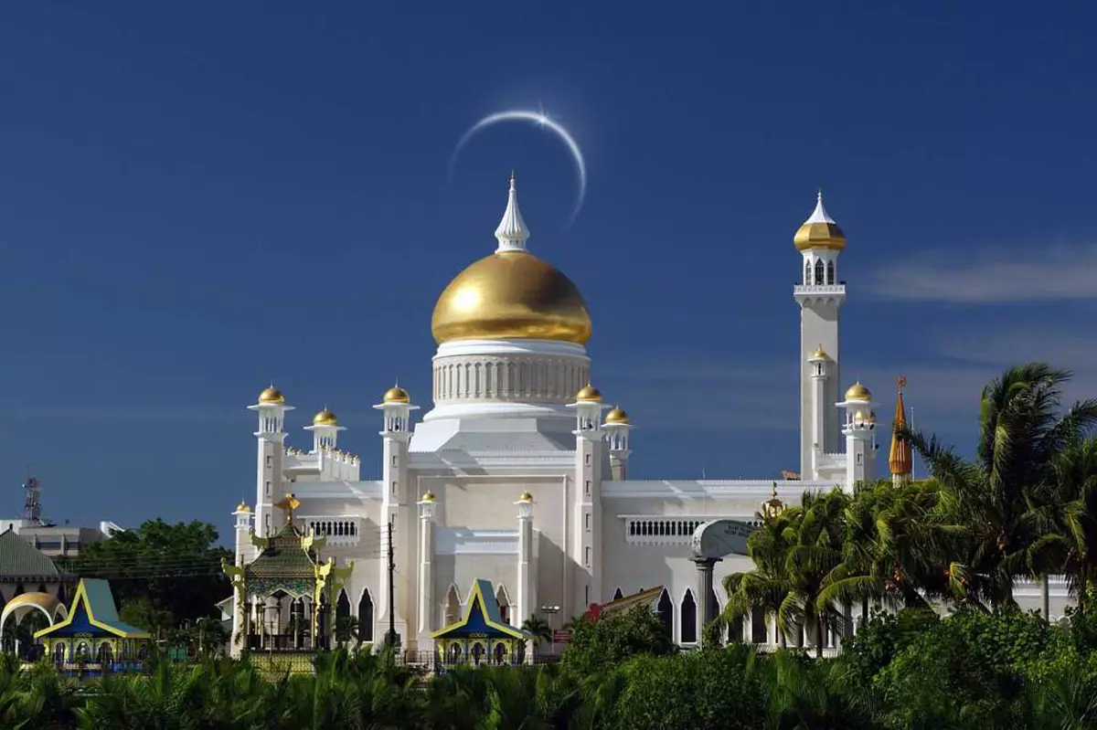 Султан Палаце Брунеи Истана Ноухл иман