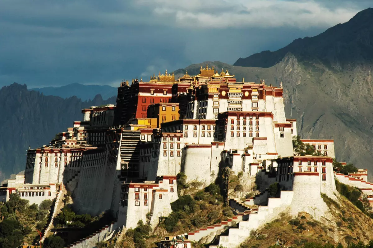 Palace Potala in Tibet